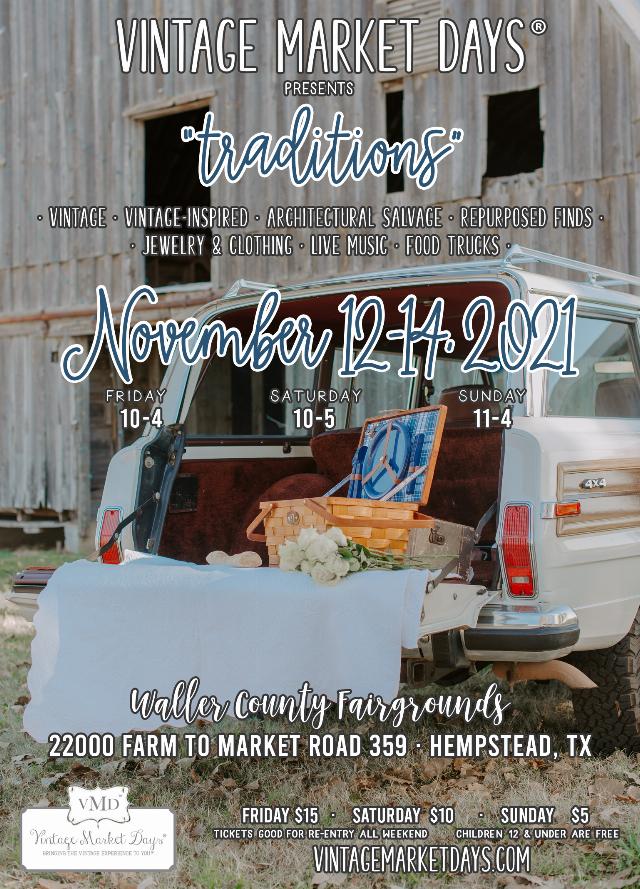 Welcome to the Vintage Market Days of Northwest Houston
